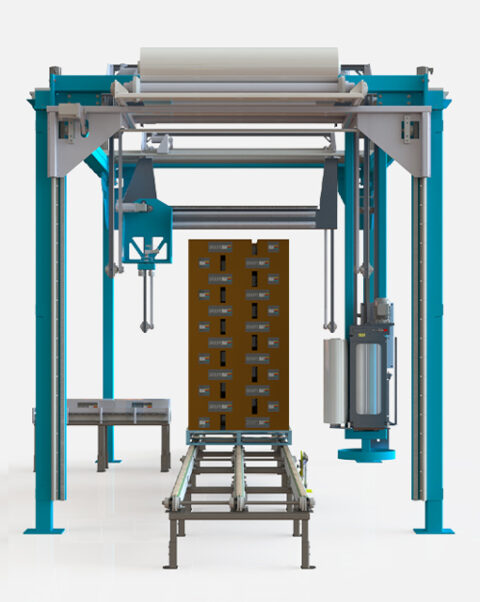 Emballeuse et palettiseur MFPWT - Nos produits - Groupe STE