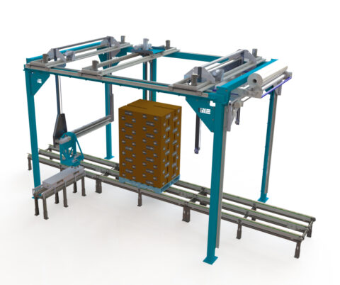 Emballeuse et palettiseur MFPWT - Nos produits - Groupe STE